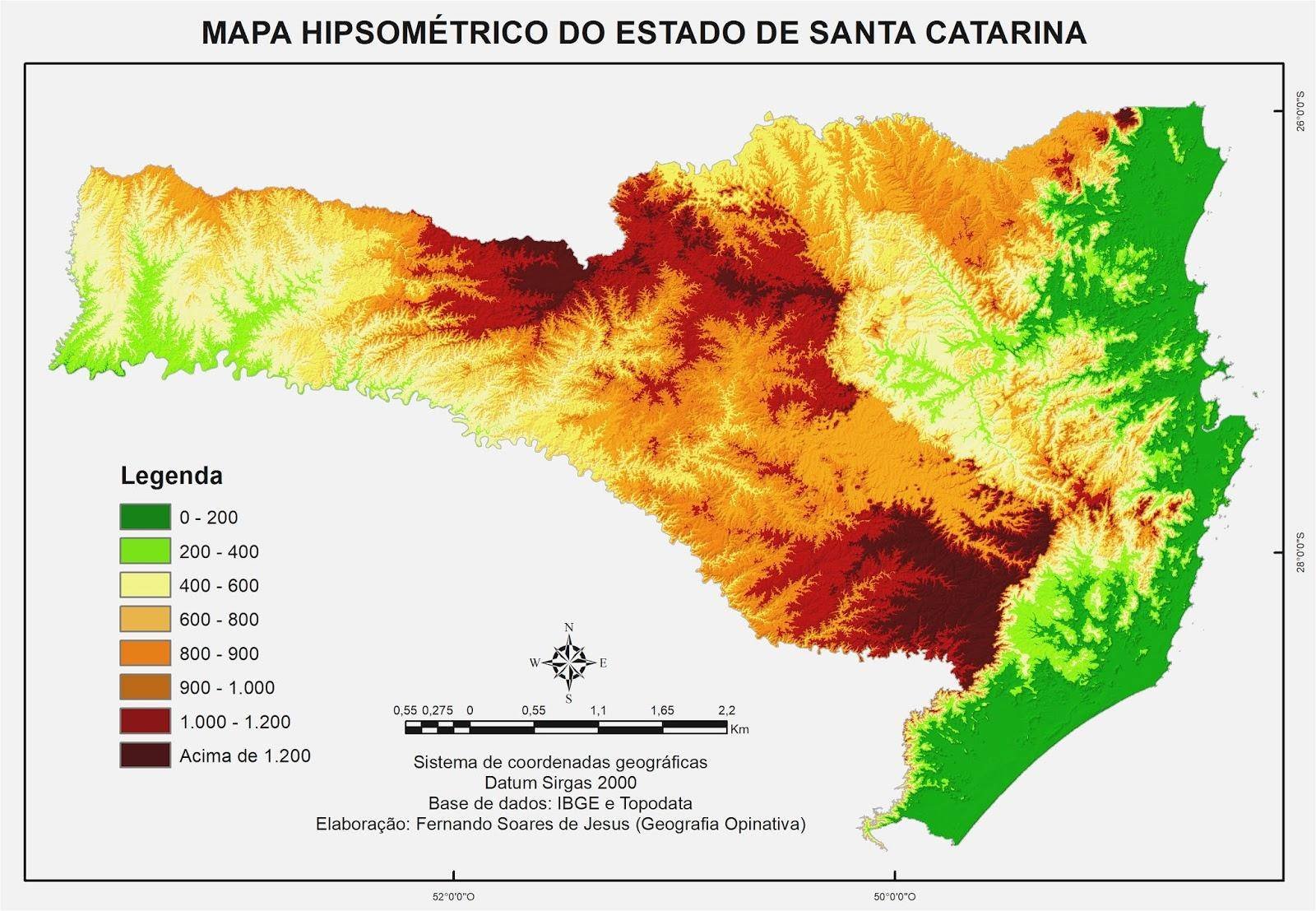 O Que é Um Mapa Topográfico: Características, Exemplos E Conceitos ...